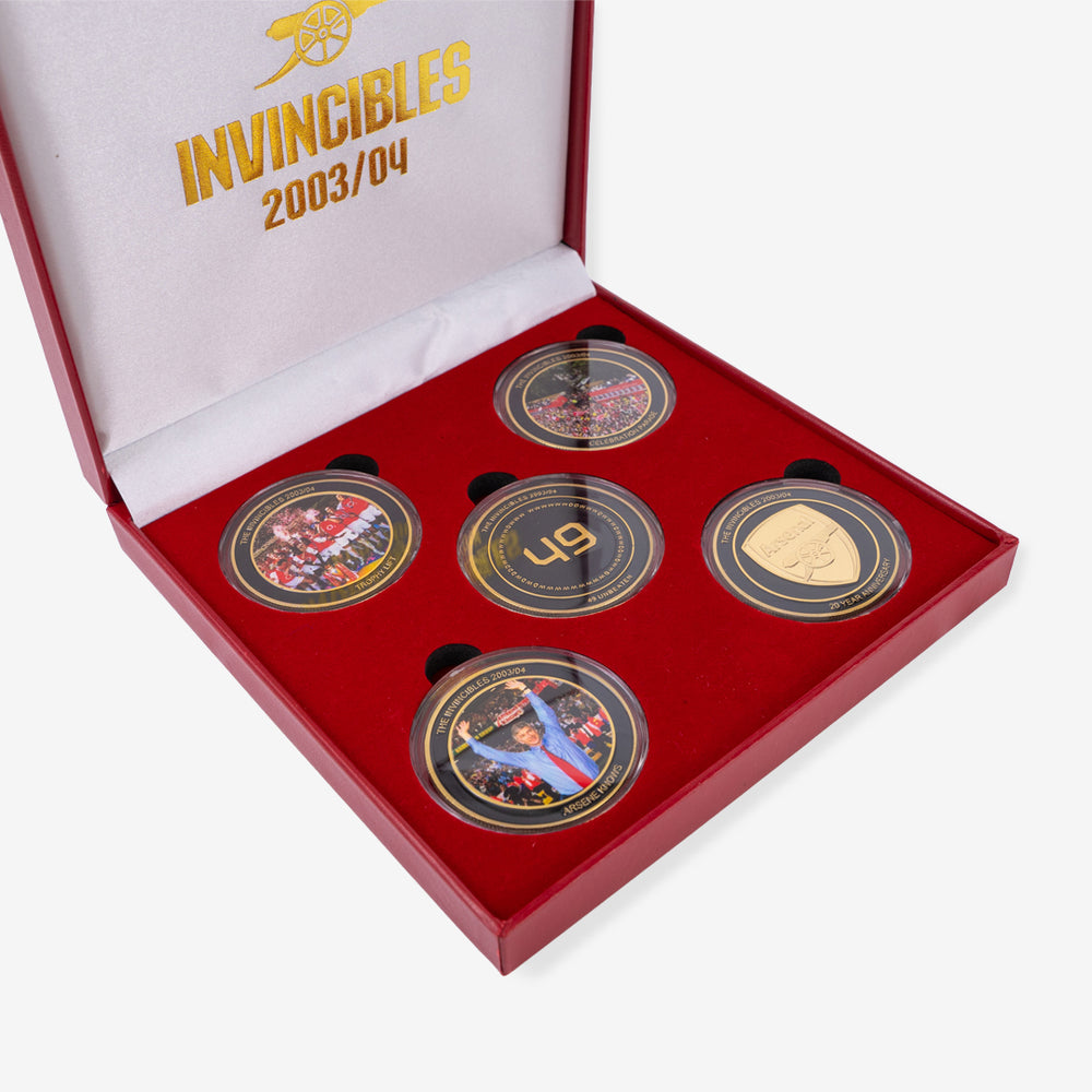 2003/04 Arsenal F.C. Invincible Season - Official Coin Collection ...